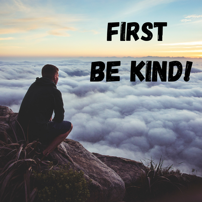 Breaking through the defences : Brett Fish looks at being Kind