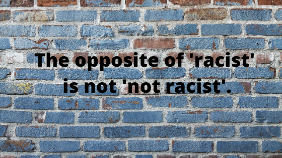 The importance of ‘anti-racist’ : Brett Fish talks anti-racism